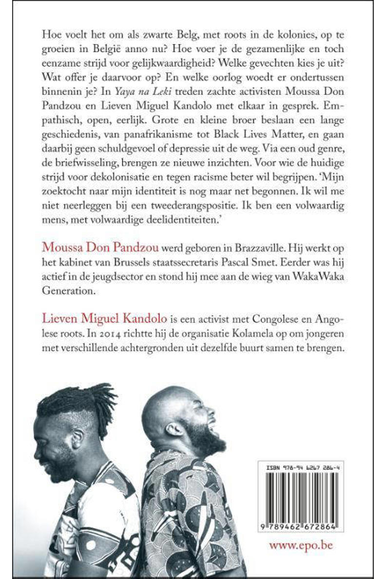 Don Moussa Pandzou en Lieven Miguel Kandolo Yaya na Leki | wehkamp
