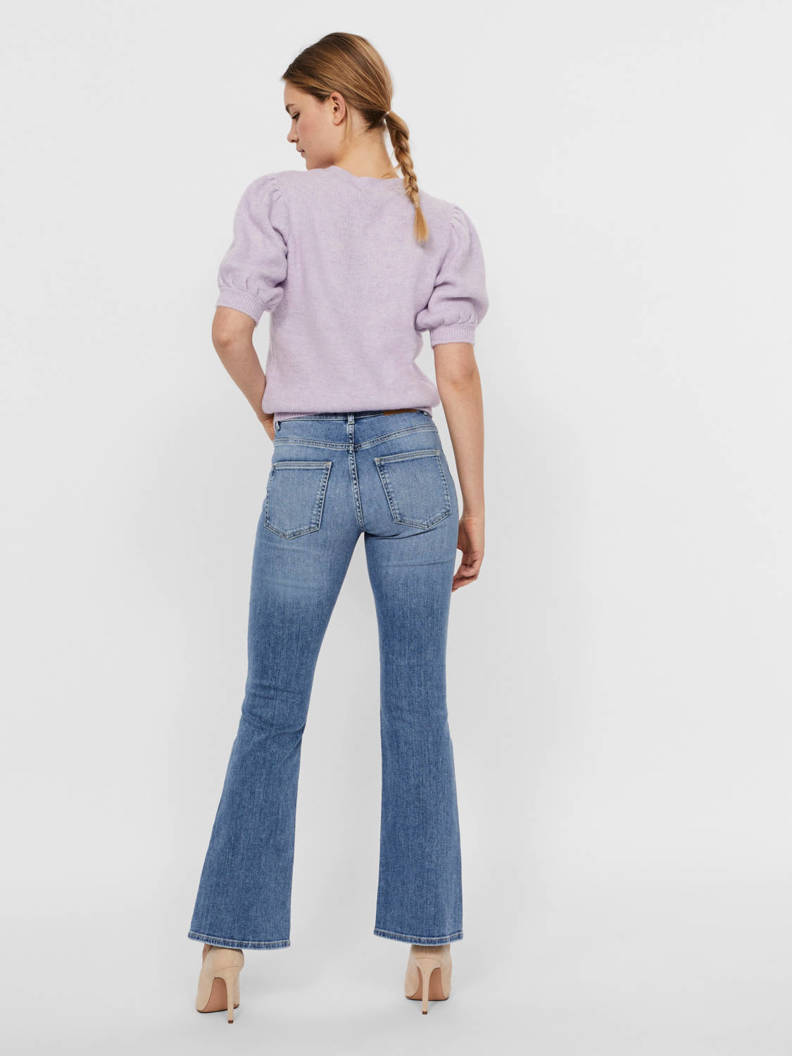VERO MODA flared jeans VMSIGA light blue denim | wehkamp