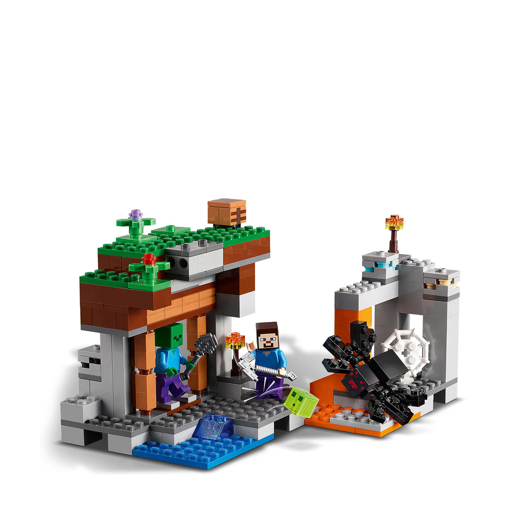 LEGO Minecraft De Verlaten Mijn 21166 | wehkamp