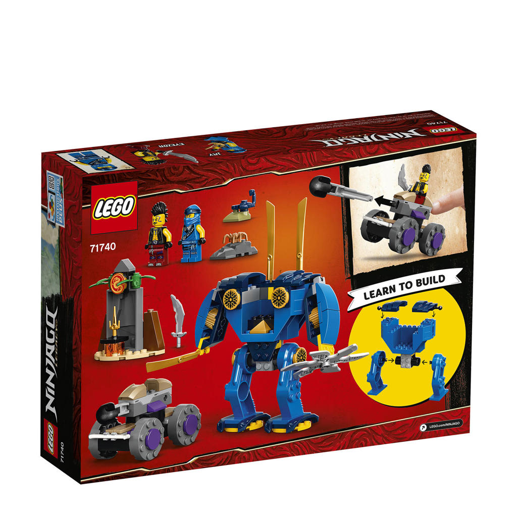 LEGO Ninjago Jay's Electro Mecha 71740 | wehkamp