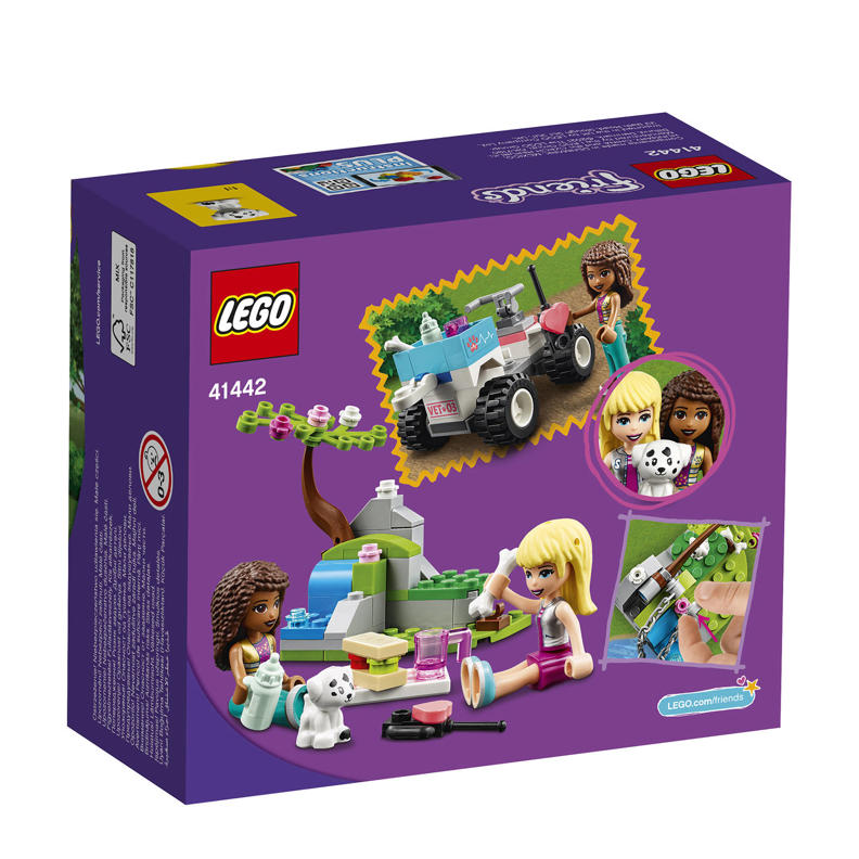 LEGO Friends Dierenkliniek Reddingsbuggy 41442 | wehkamp