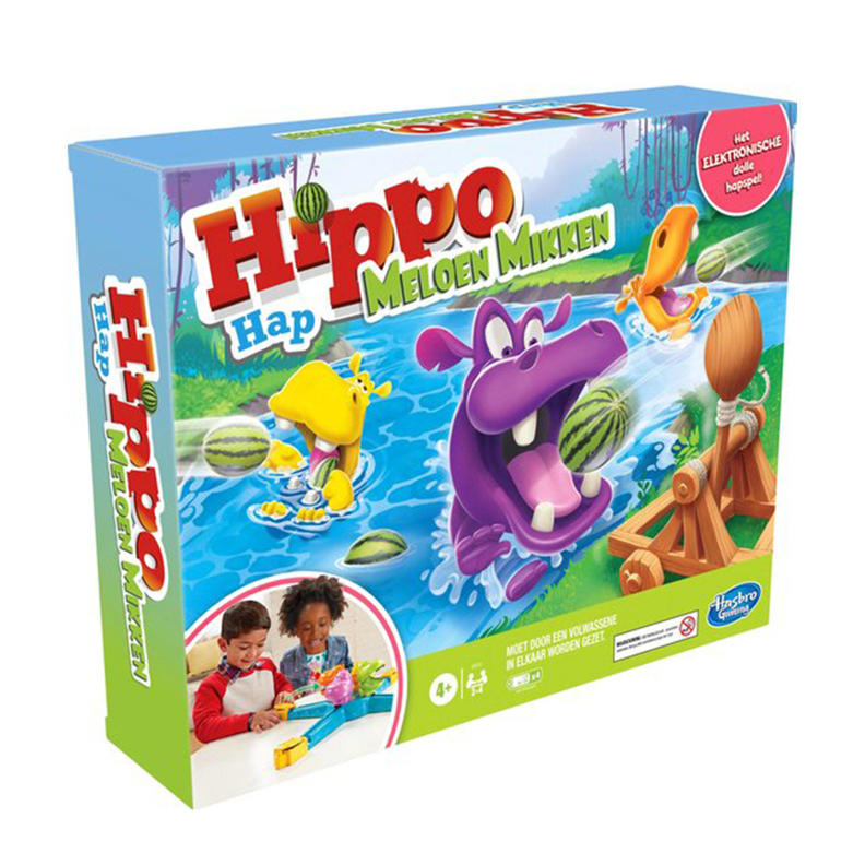 Hasbro Gaming Hippo Hap Meloen Mikken | wehkamp