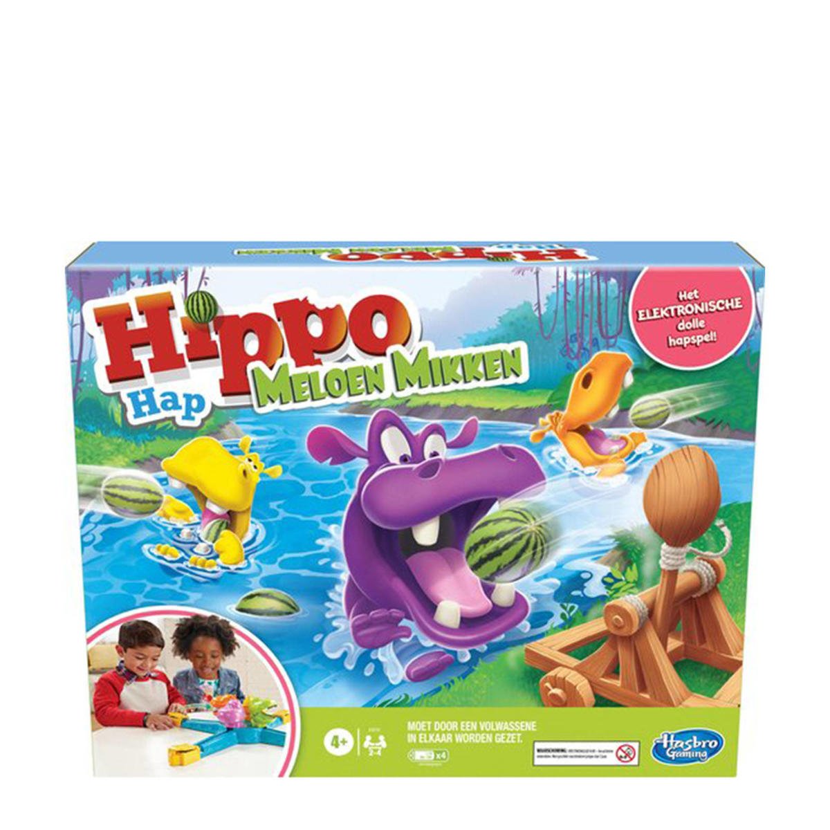 Hasbro Gaming Hippo Hap Meloen Mikken | wehkamp
