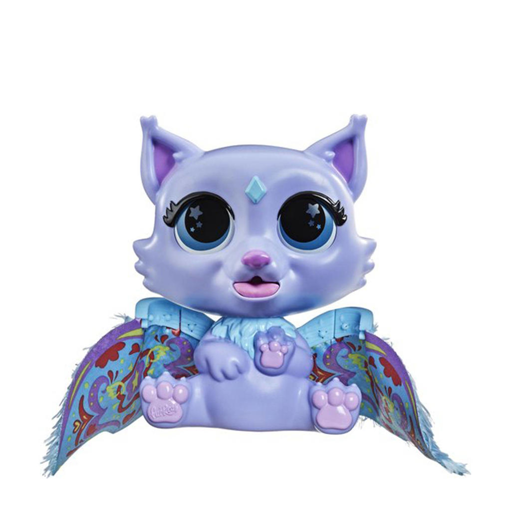 FurReal Friends Feeding Fantasy Flitter de Kitten interactieve knuffel ...