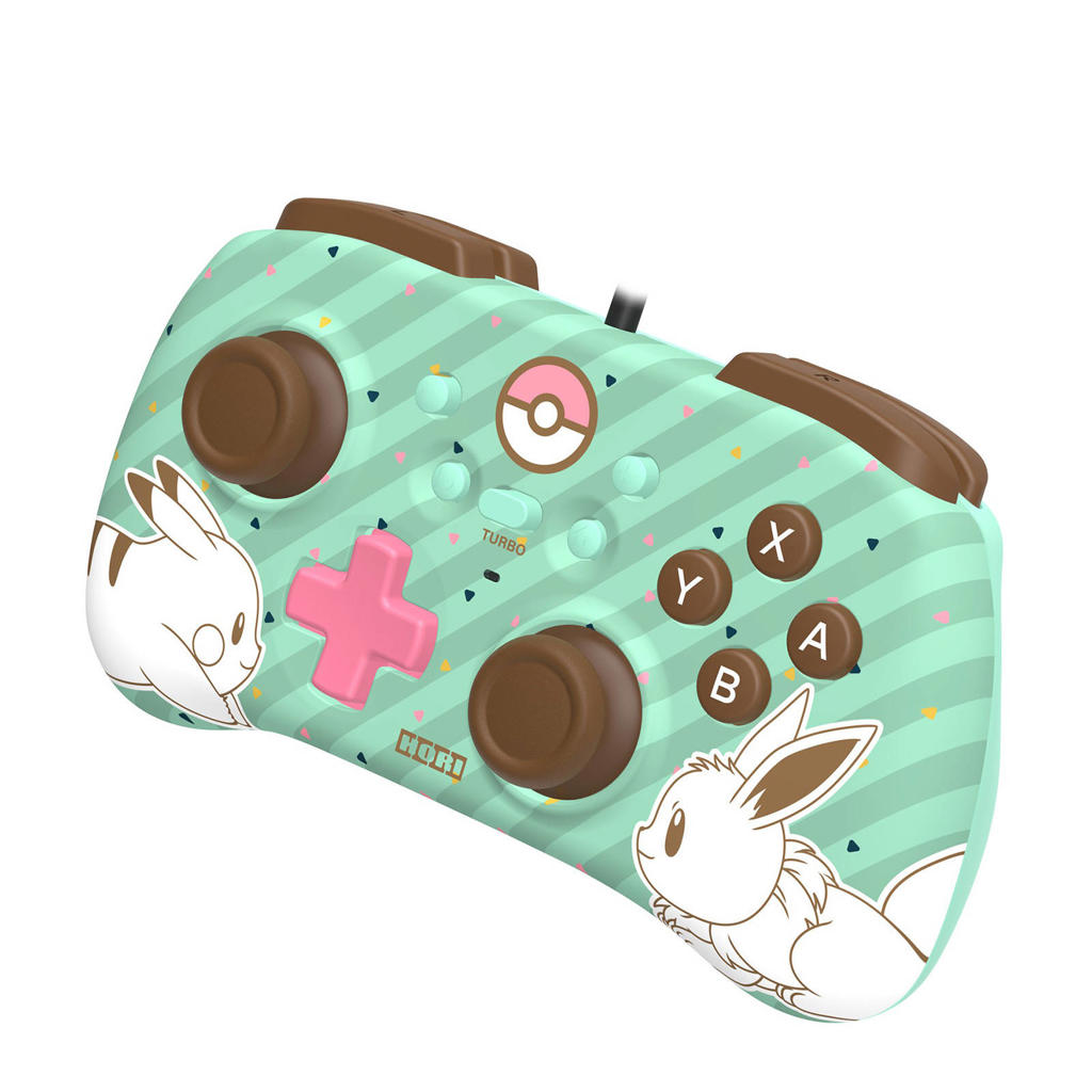 Hori bedrade controller Mini Nintendo Switch (Pikachu Eevee) | wehkamp