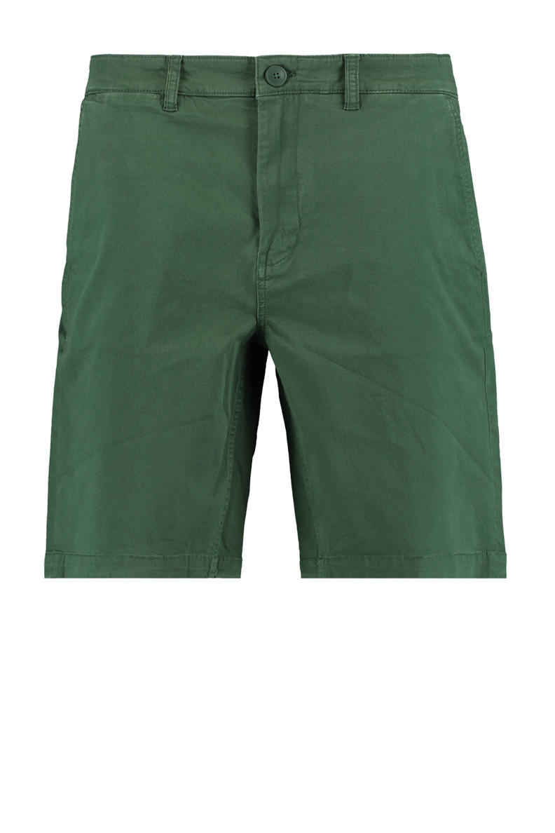 America Today slim fit chino short groen | wehkamp