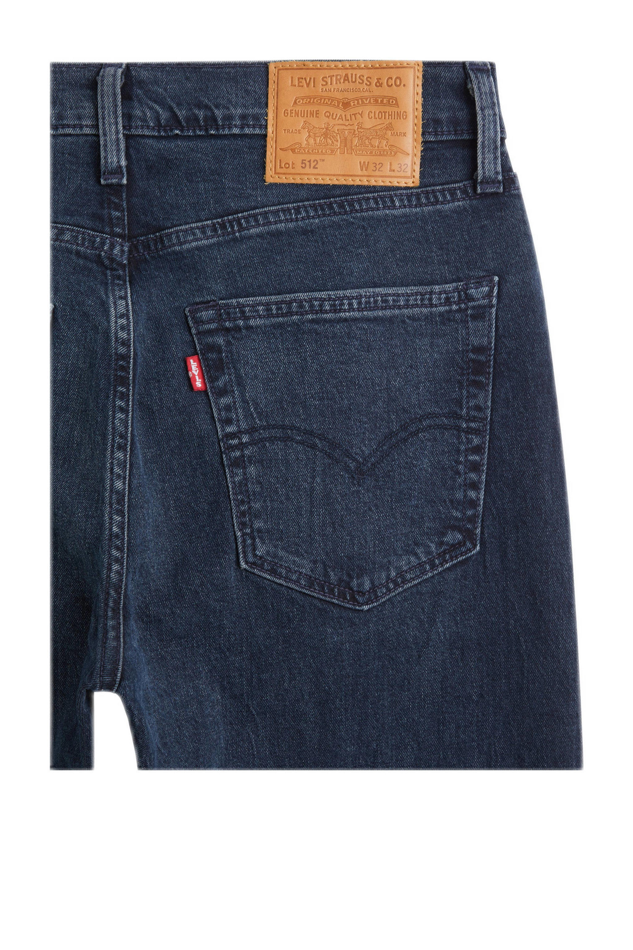 Levi's 512 slim tapered fit jeans shade wanderer | wehkamp