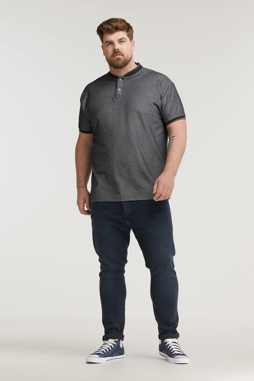 Levi's Big and Tall 512 slim tapered jeans Plus Size shade wanderer ...