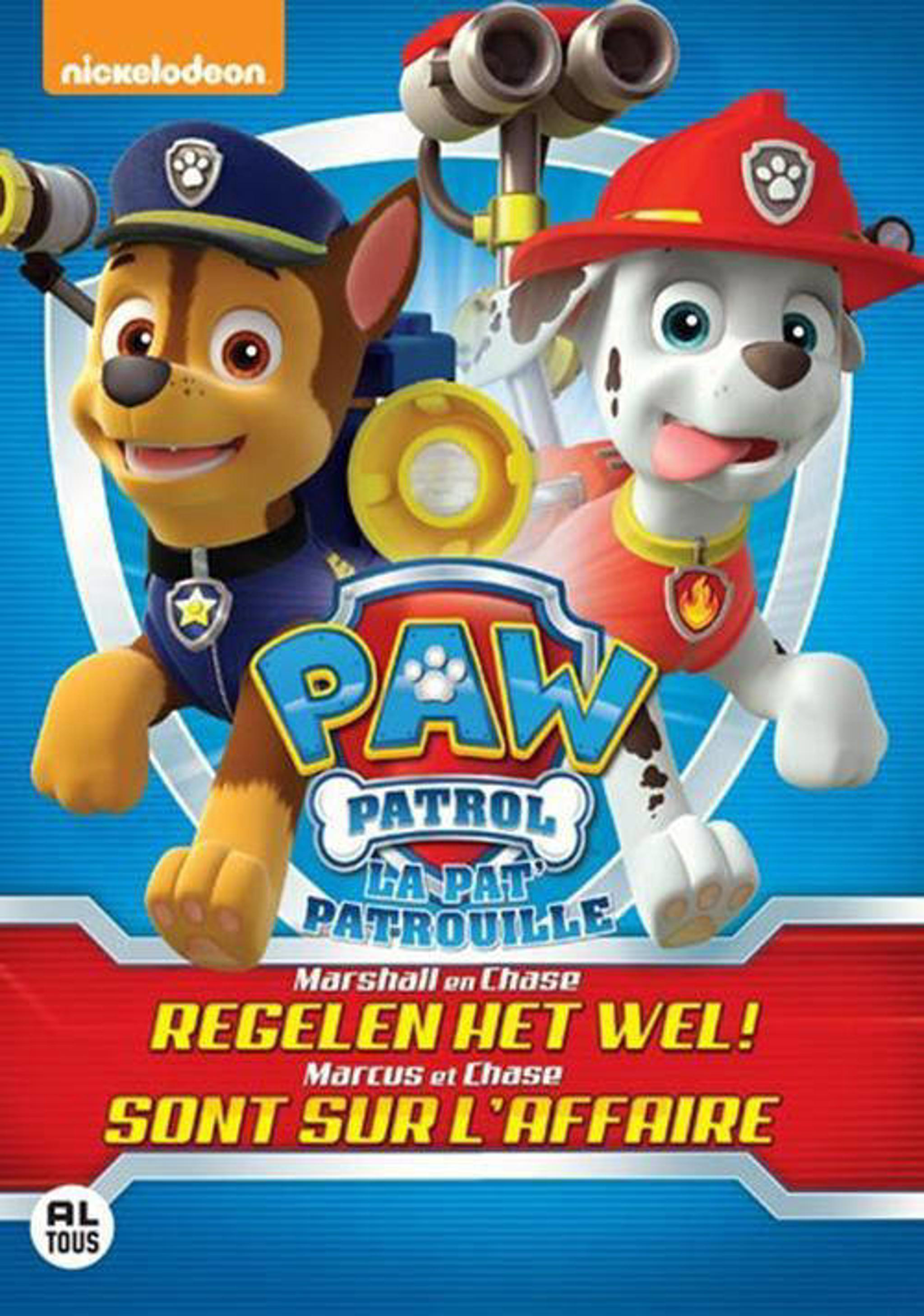 Paw Patrol - Marshall En Chase Regelen Het Wel (DVD) | wehkamp