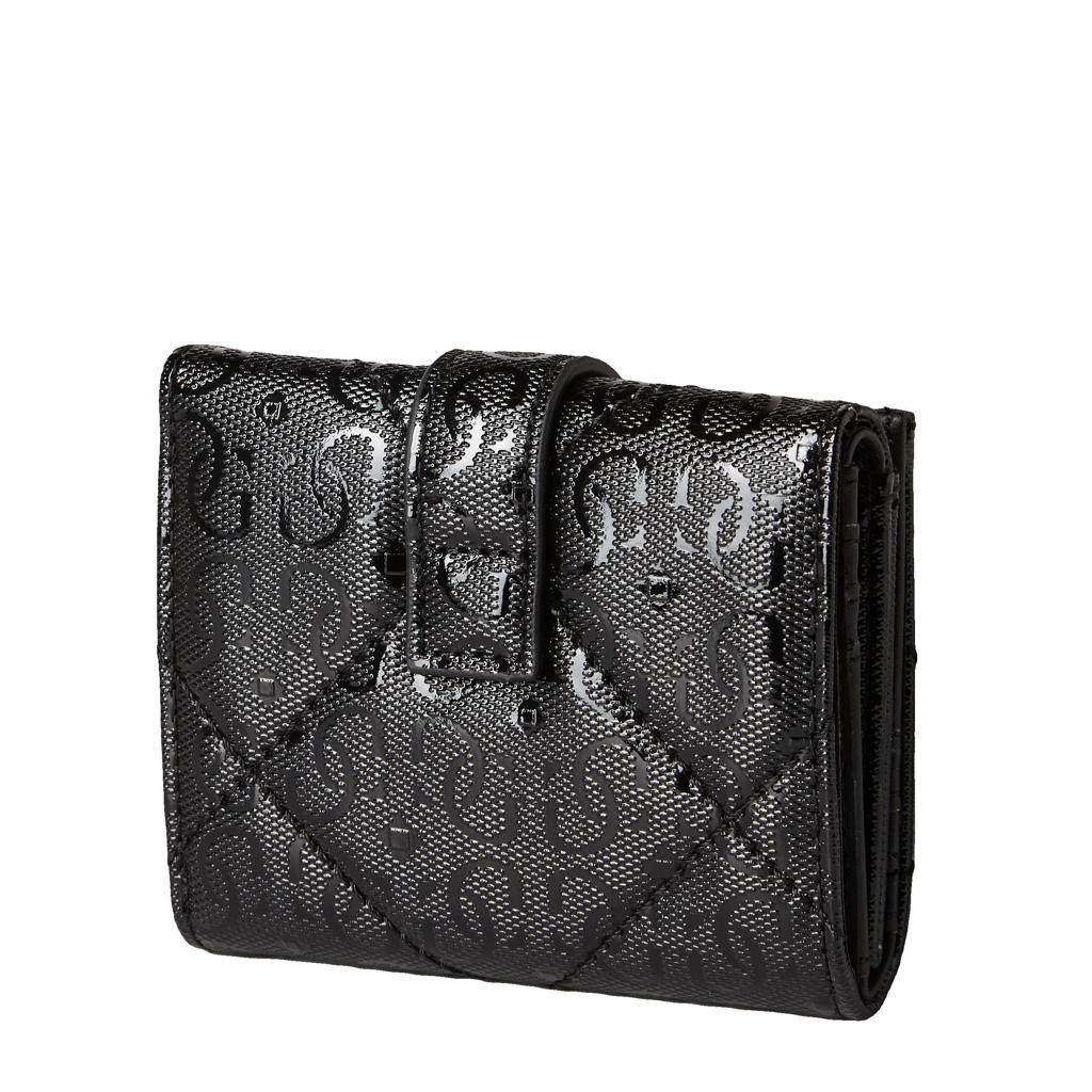 GUESS portemonnee Dilla zwart | wehkamp