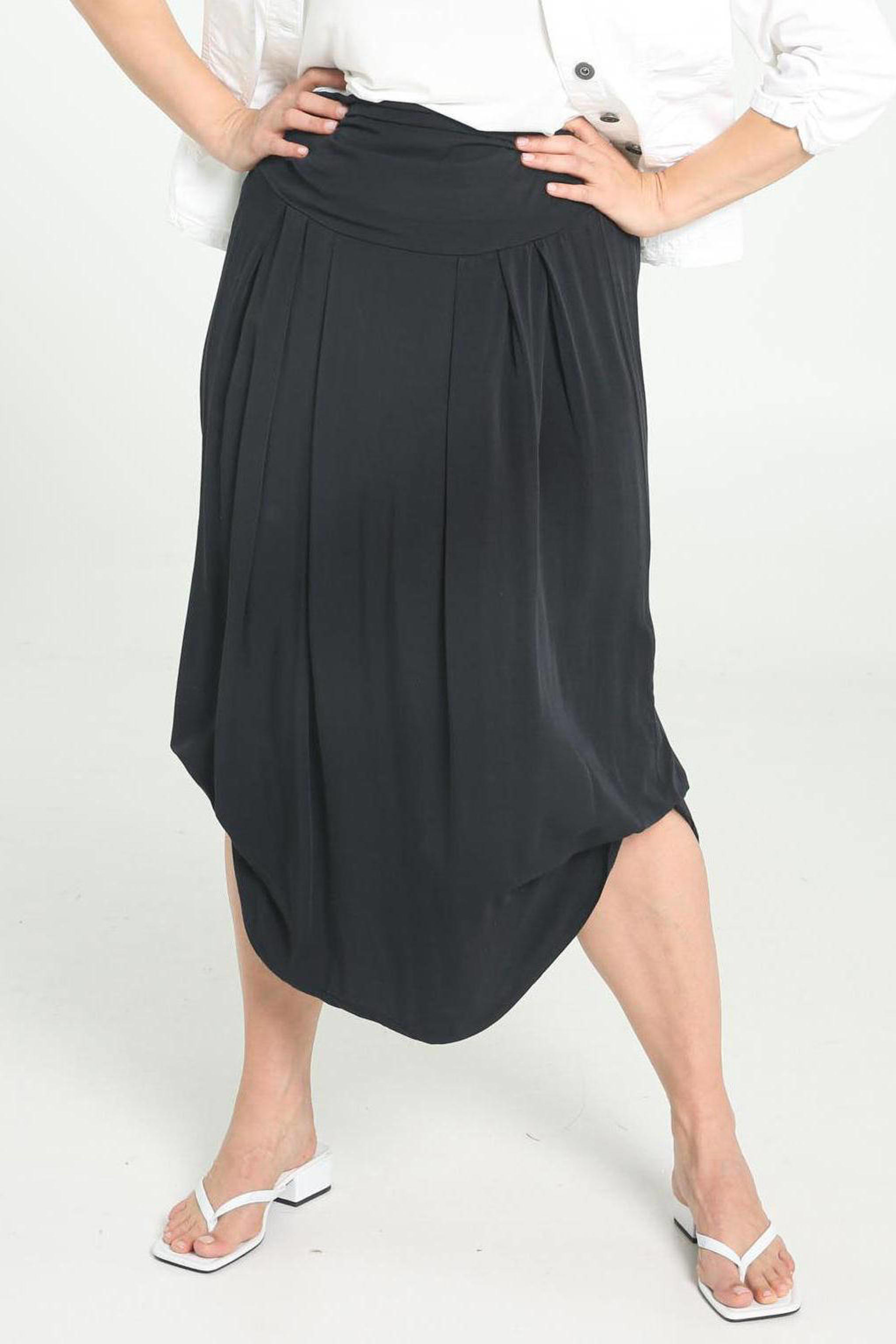 Paprika midi rok zwart kopen? | Morgen in huis | wehkamp