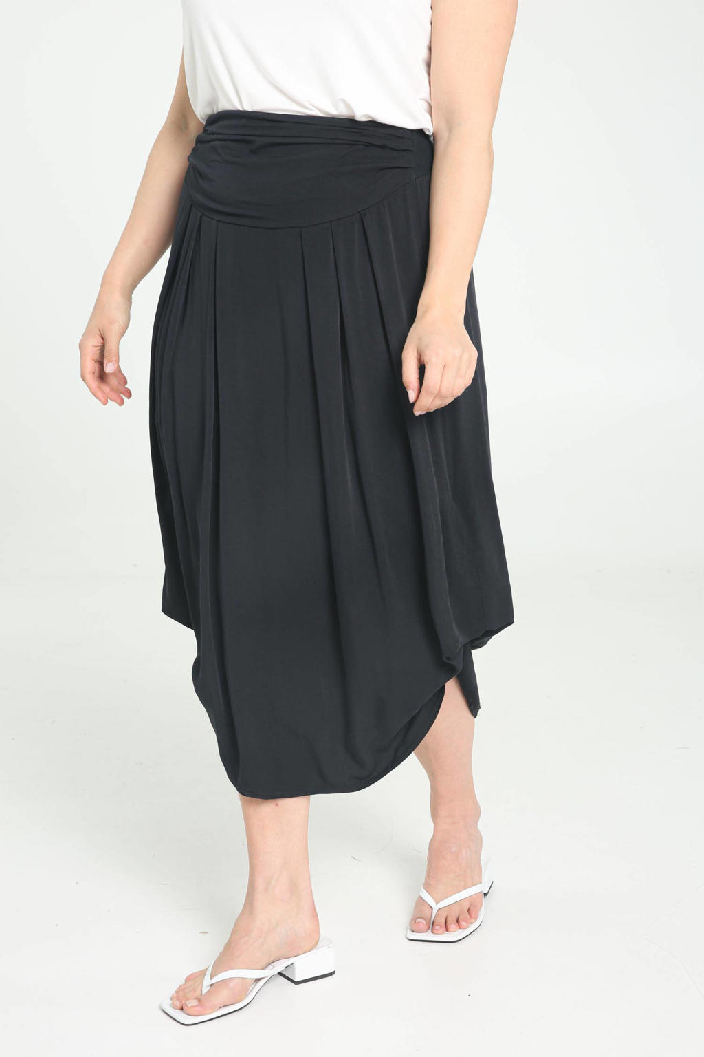 Paprika midi rok zwart kopen? | Morgen in huis | wehkamp