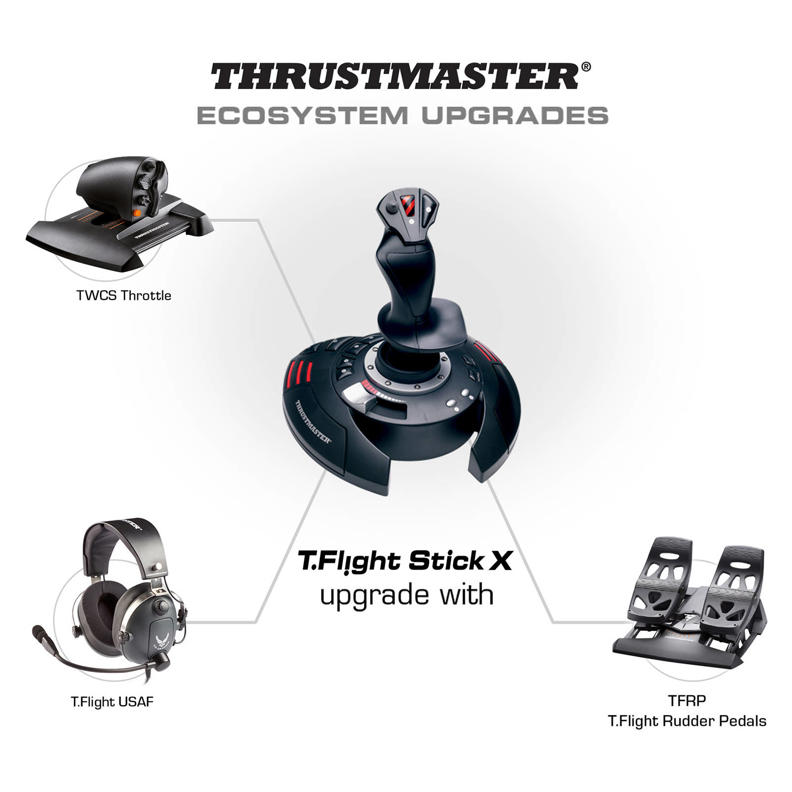 Thrustmaster T.Flight Stick X, joystick | wehkamp