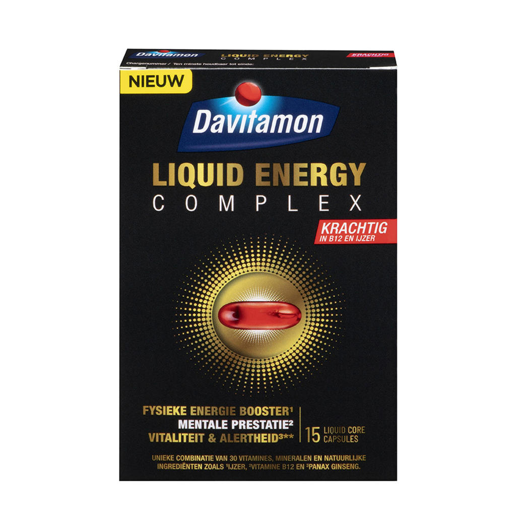 Davitamon Davitamon Liquid Energy Complex 15 capsules | wehkamp