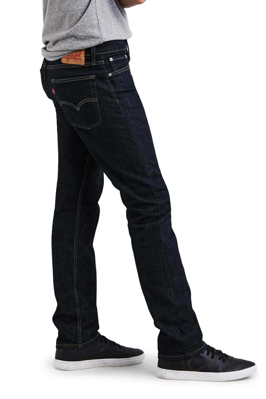 Levi's 513 slim straight fit jeans bastion | wehkamp