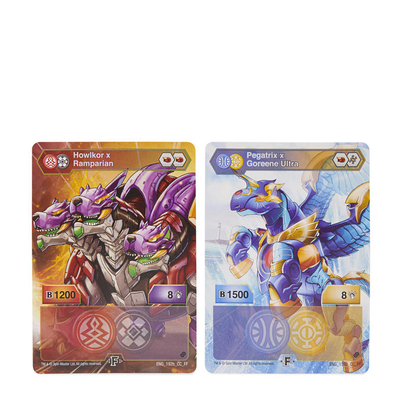 Bakugan Starter 4 Pack Tretorous Ultra met Baku-Gear en Fused Pegatrix x Goreene Ultra | wehkamp