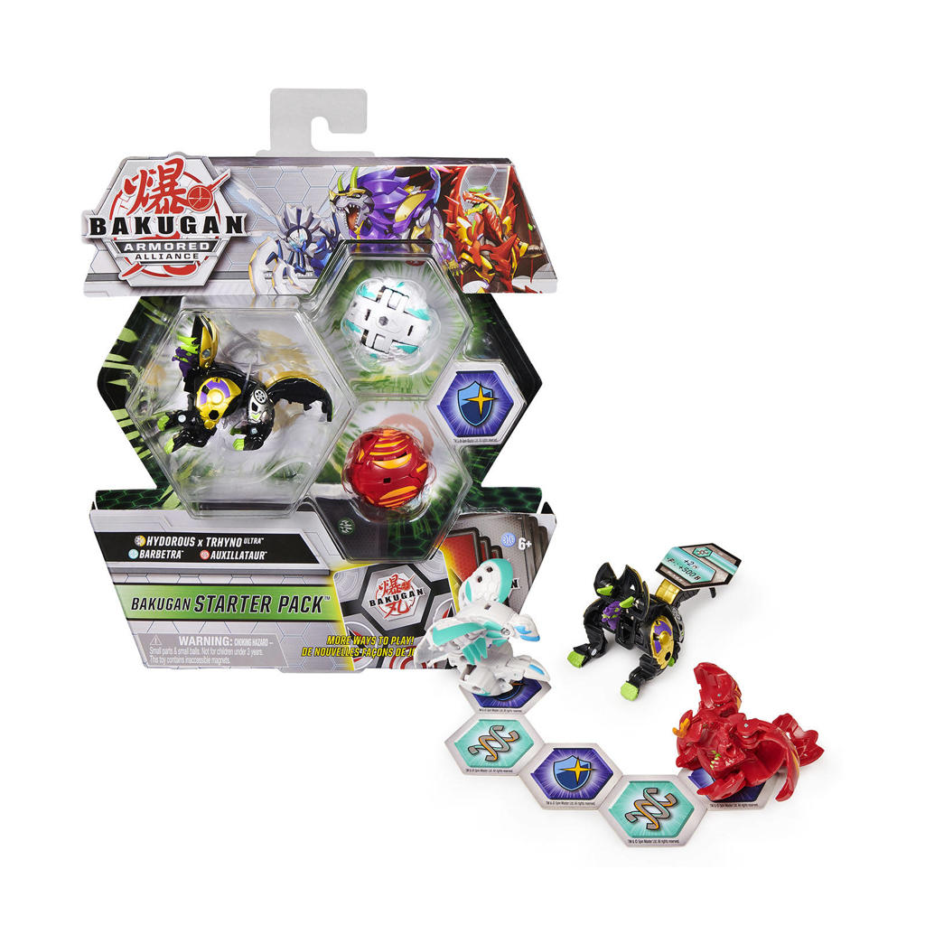 Bakugan Starter 3 Pack Fused Hydorous x Thryno Ultra, Armored Alliance | wehkamp