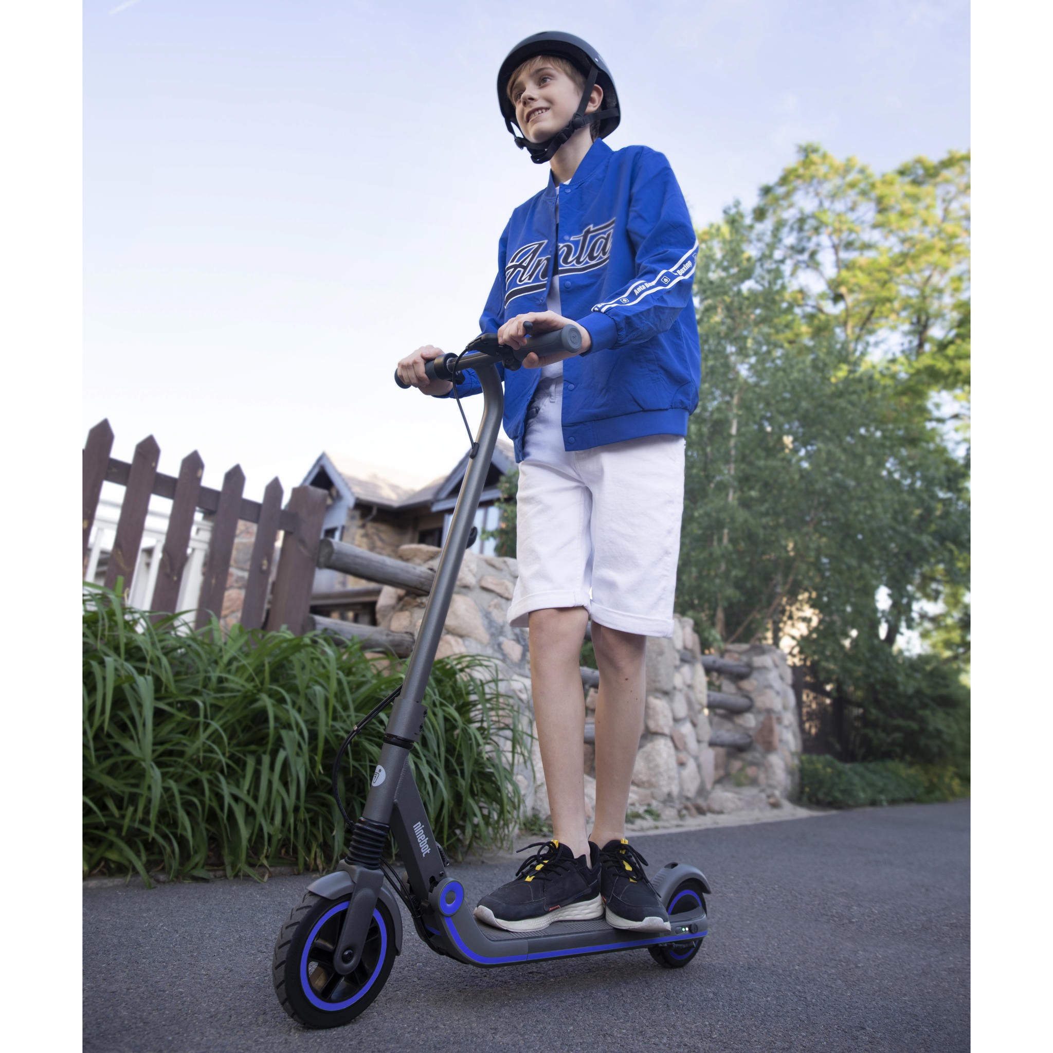 Ninebot by Segway elektrische step ZING E8 BLUE | wehkamp