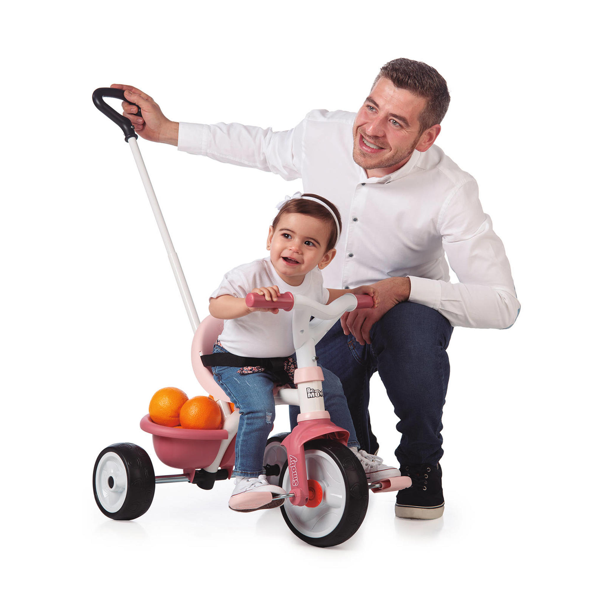 Smoby Driewieler Be Move Roze | wehkamp