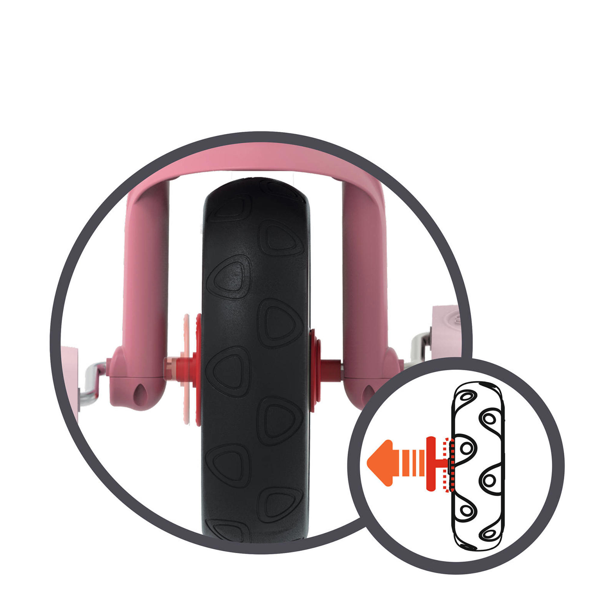 Smoby Driewieler Be Move Roze | wehkamp