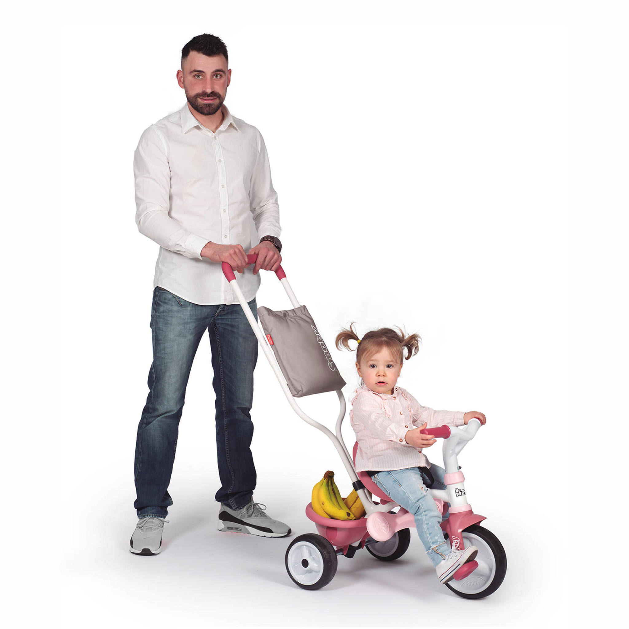 Smoby driewieler Be Move Comfort Roze | wehkamp