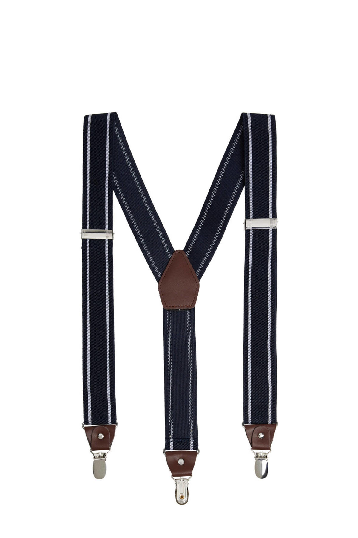 Mango Man bretels donkerblauw | wehkamp
