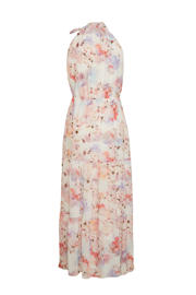 LOLALIZA halter maxi jurk met all over print roze | wehkamp