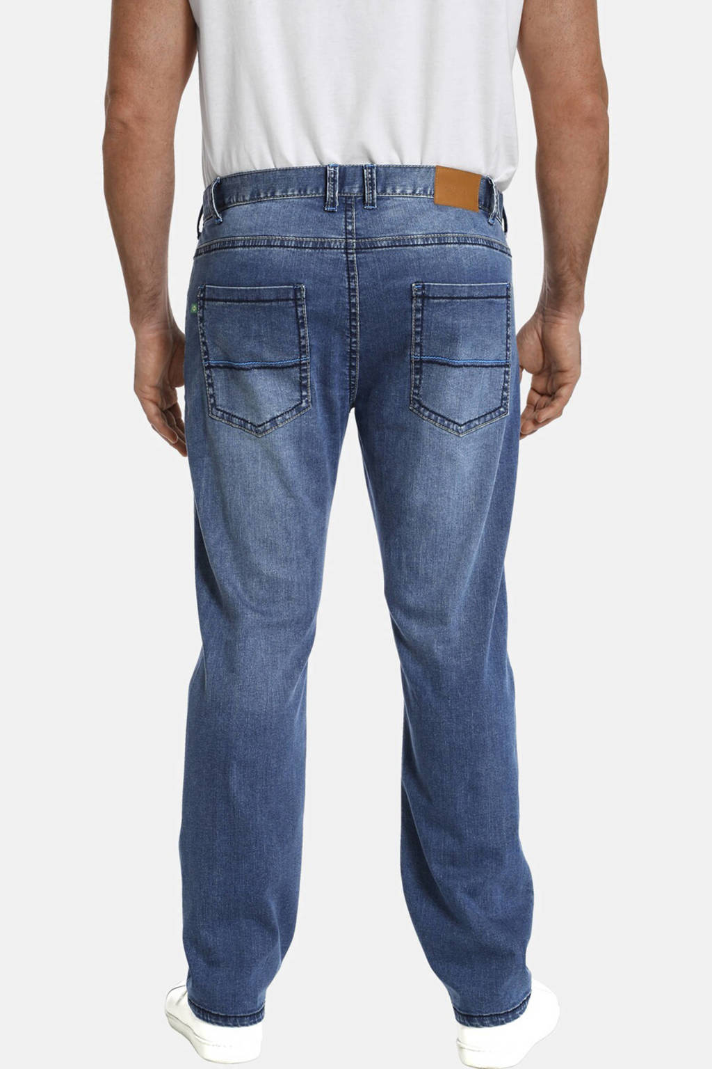 Charles Colby loose fit jeans BARON SAWYER Plus Size blauw | wehkamp