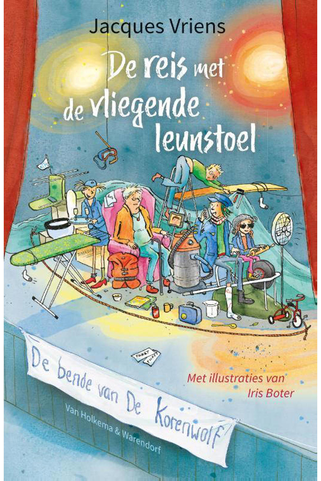 Jacques Vriens De bende van De Korenwolf: De reis met de vliegende ...