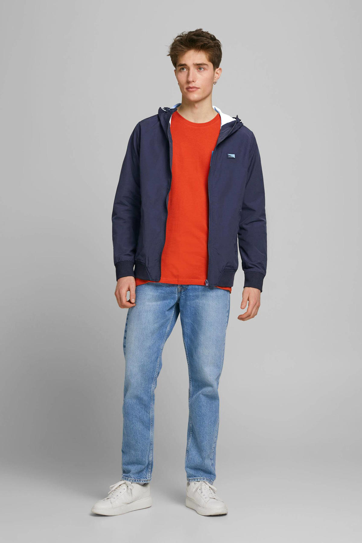 JACK & JONES CORE zomerjack Schultz donkerblauw | wehkamp
