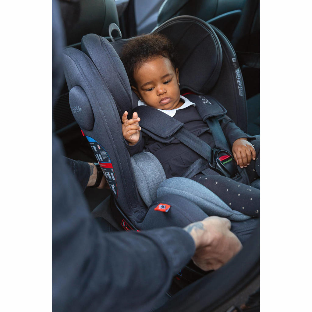 Babyauto autostoel Biro SP FIX grp 0+/1/2/3 grey | wehkamp
