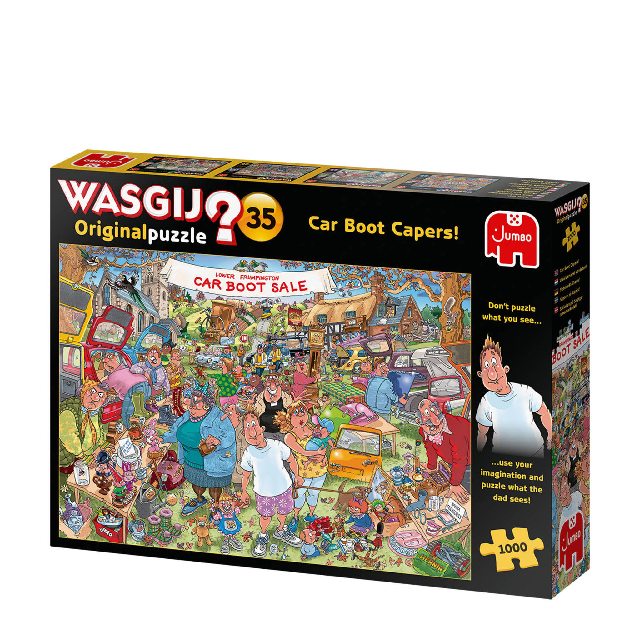 Wasgij Original 35 - Vlooienmarkt Vondsten! (1000) legpuzzel 1000 stukjes | wehkamp