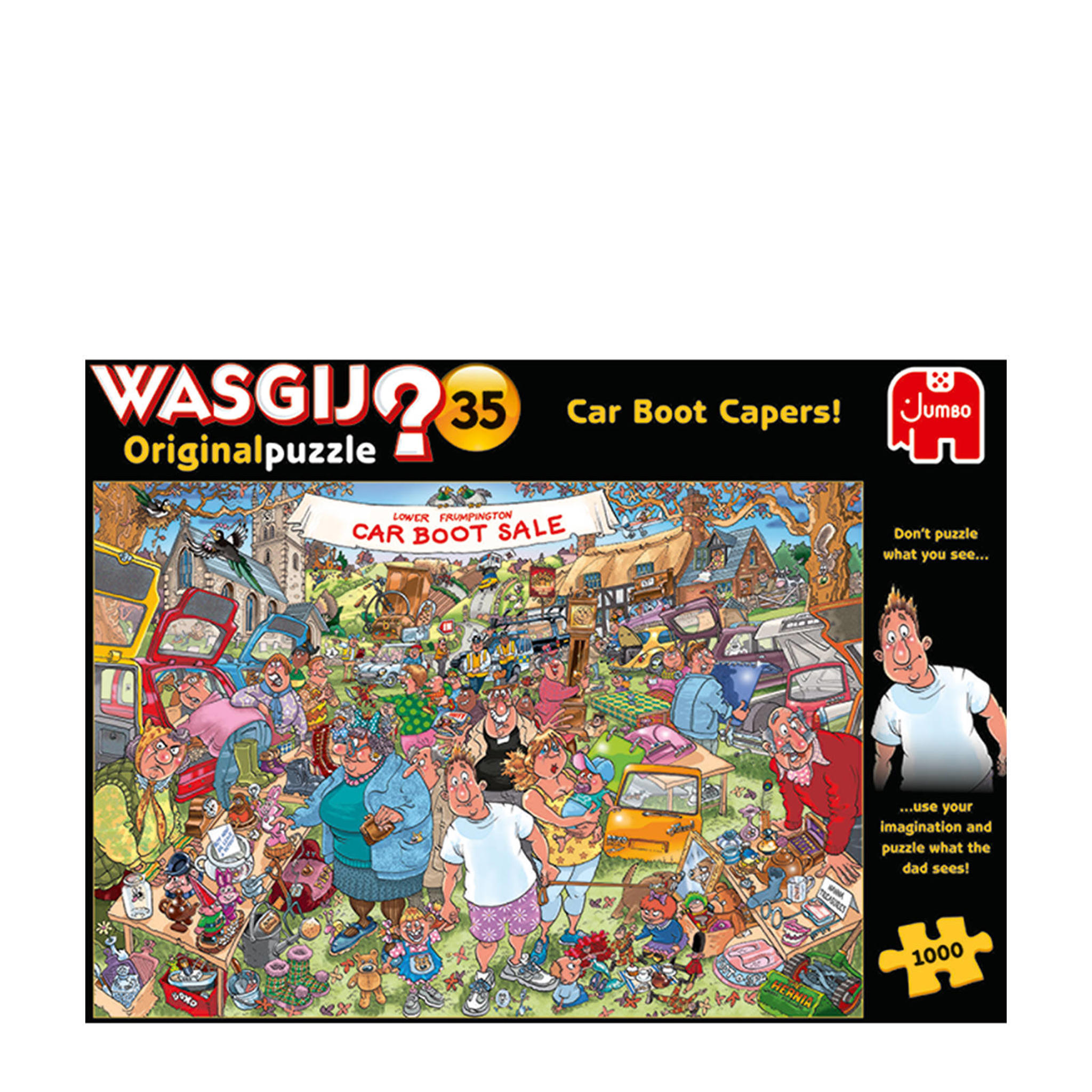Wasgij Original 35 - Vlooienmarkt Vondsten! (1000) legpuzzel 1000 stukjes | wehkamp