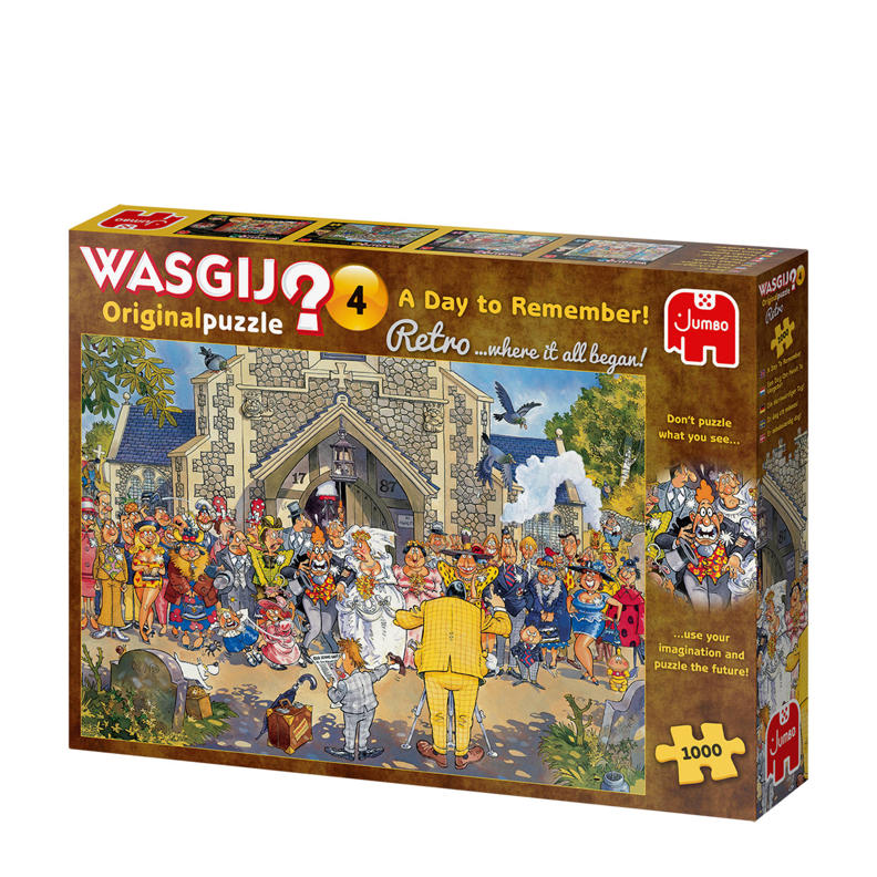 Wasgij Retro Original 4 - Een dag om nooit te Vergeten! legpuzzel 1000 ...