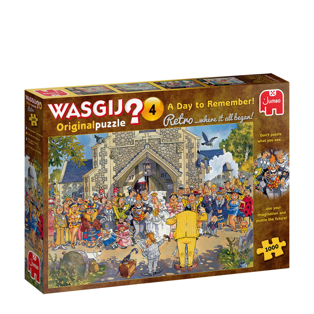 Wasgij Retro Original 4 - Een dag om nooit te Vergeten! legpuzzel 1000 ...