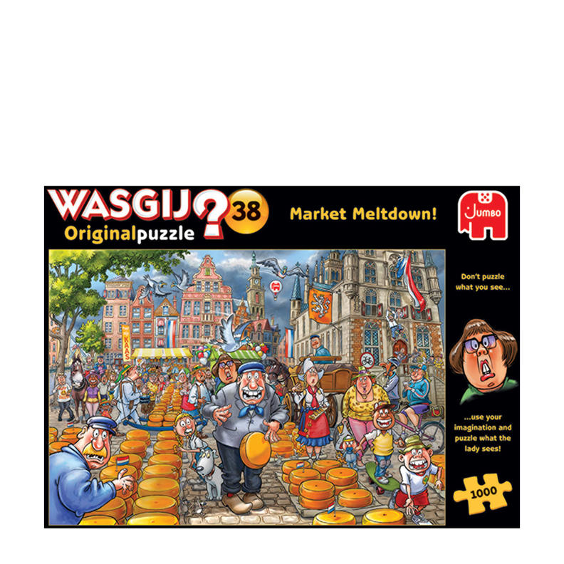 Wasgij Wasgij Original 38 Kaasalarm legpuzzel 1000 stukjes | wehkamp
