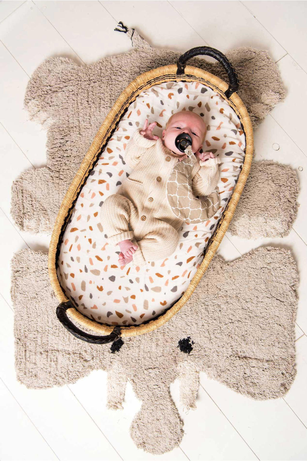 Witlof for kids swaddle/hydrofiele doek Colour your world 120x120cm ...