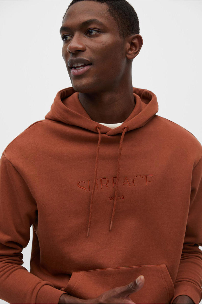 Mango Man hoodie middenoranje | wehkamp