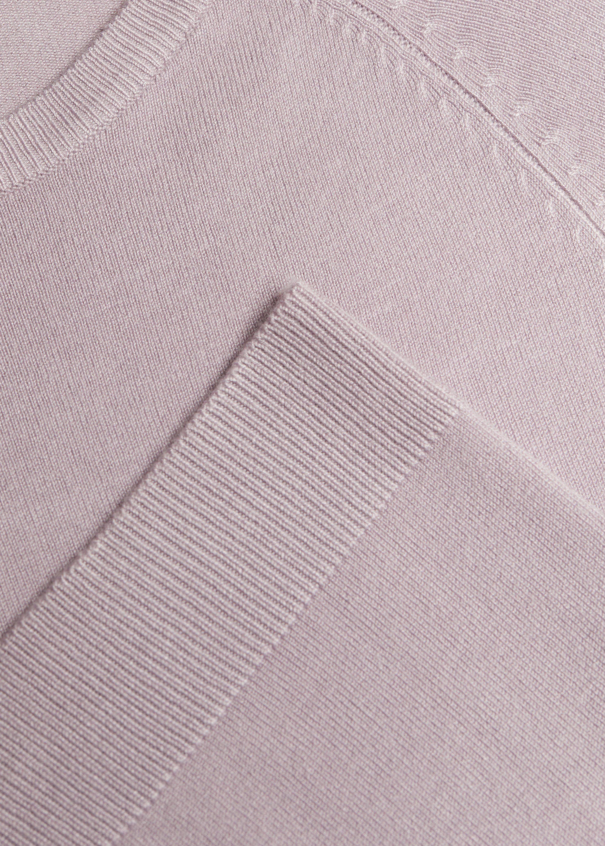 Mango ribgebreide top oudroze | wehkamp