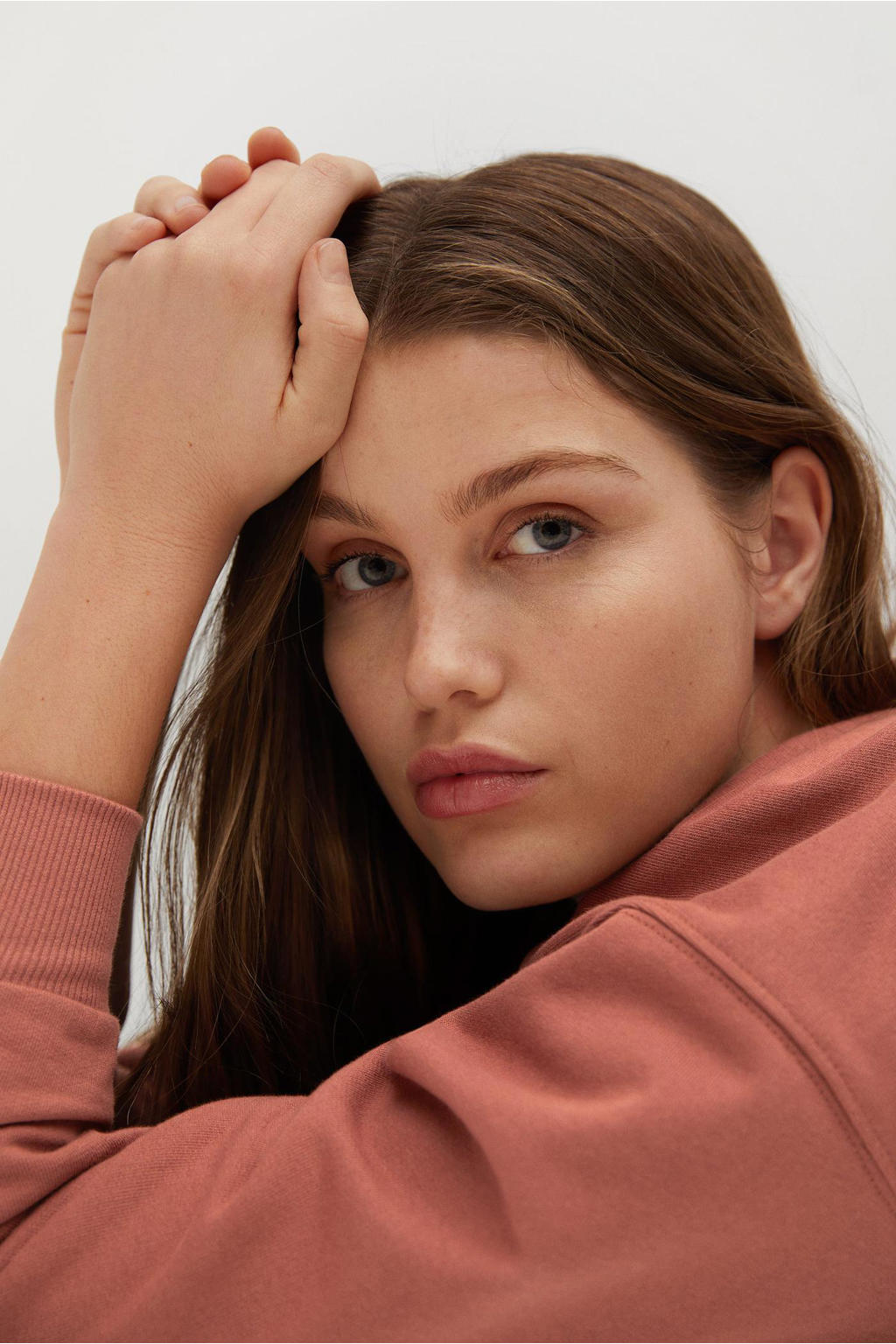 Mango sweater oudroze | wehkamp