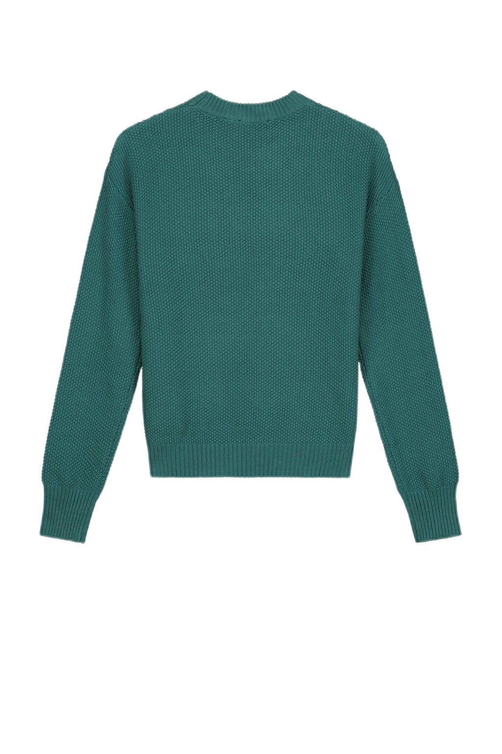 NIK&NIK trui Neomara met 3D applicatie groen | wehkamp