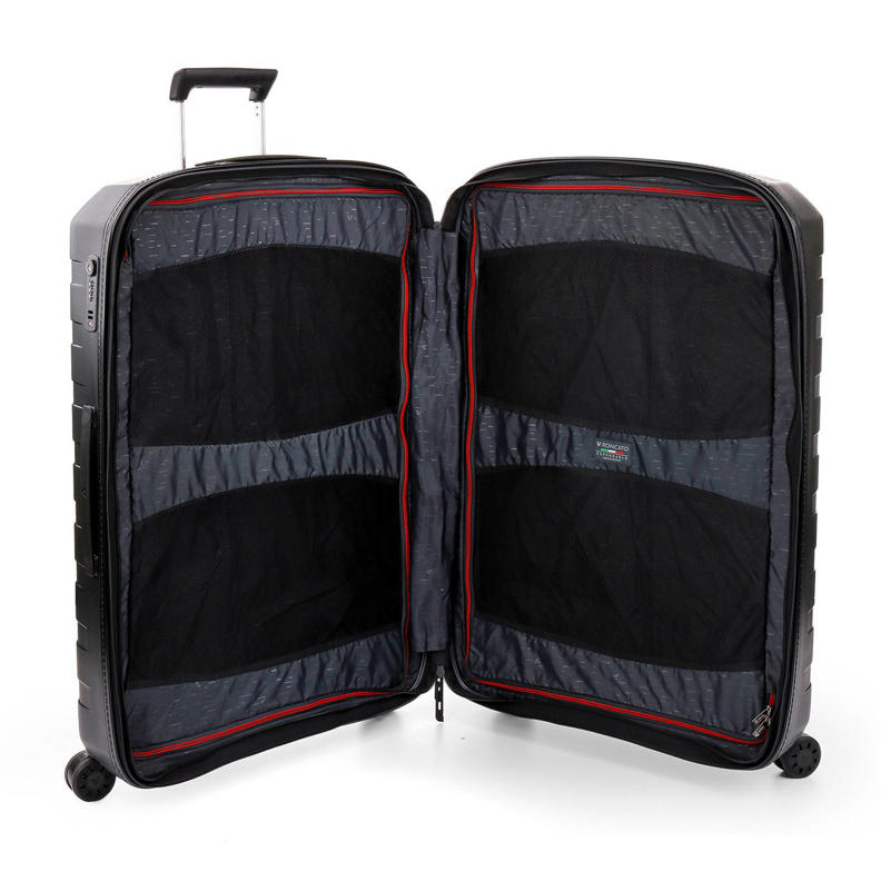 Roncato trolley Box 4.0 Large 78 cm. zwart | wehkamp