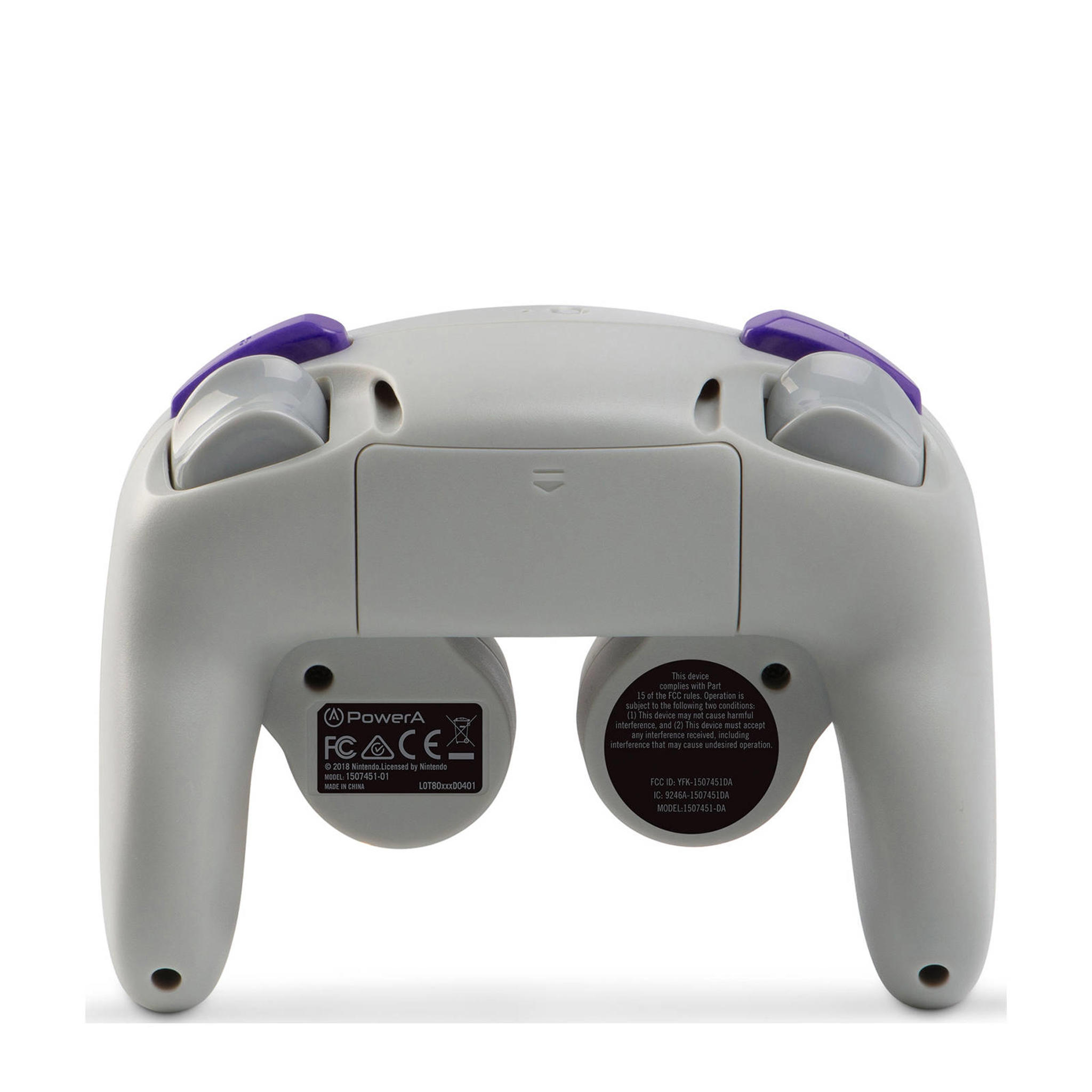 PowerA Nintendo Switch Wireless controller Gamecube Style grijs | wehkamp