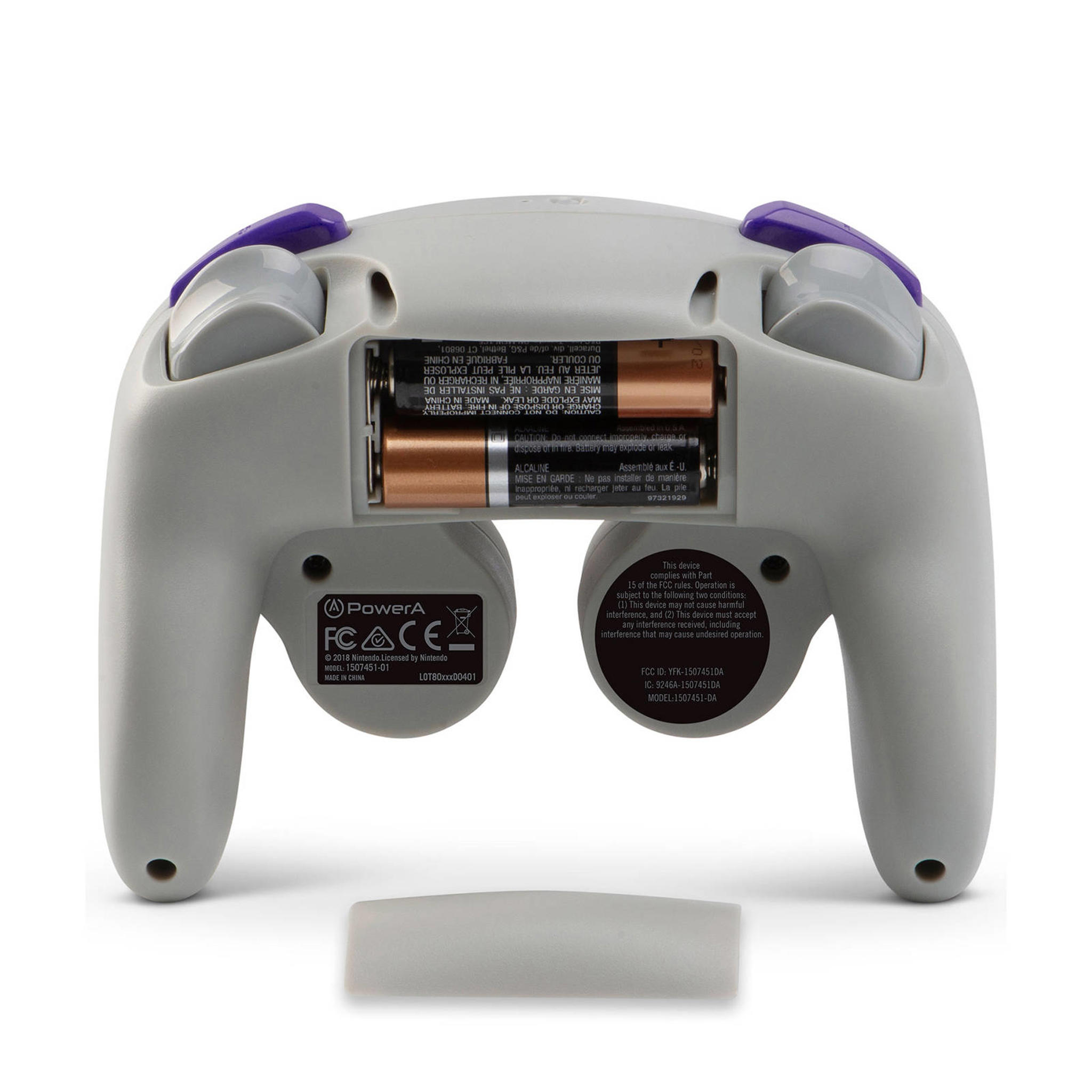 PowerA Nintendo Switch Wireless controller Gamecube Style grijs | wehkamp