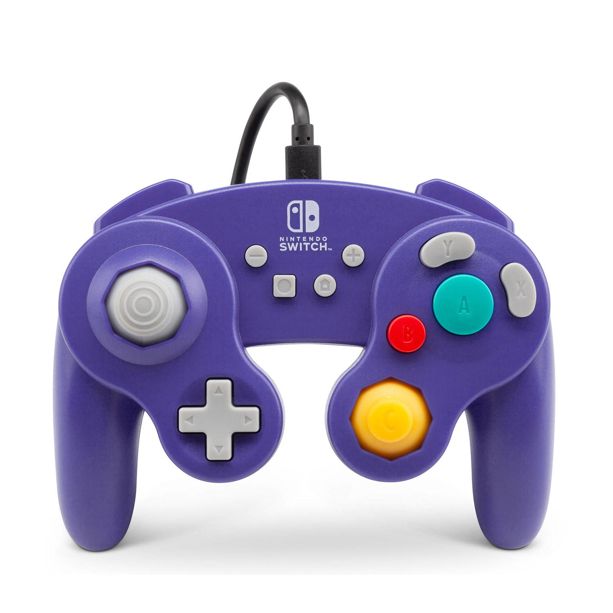 PowerA Nintendo Switch Wired controller Gamecube Style paars | wehkamp
