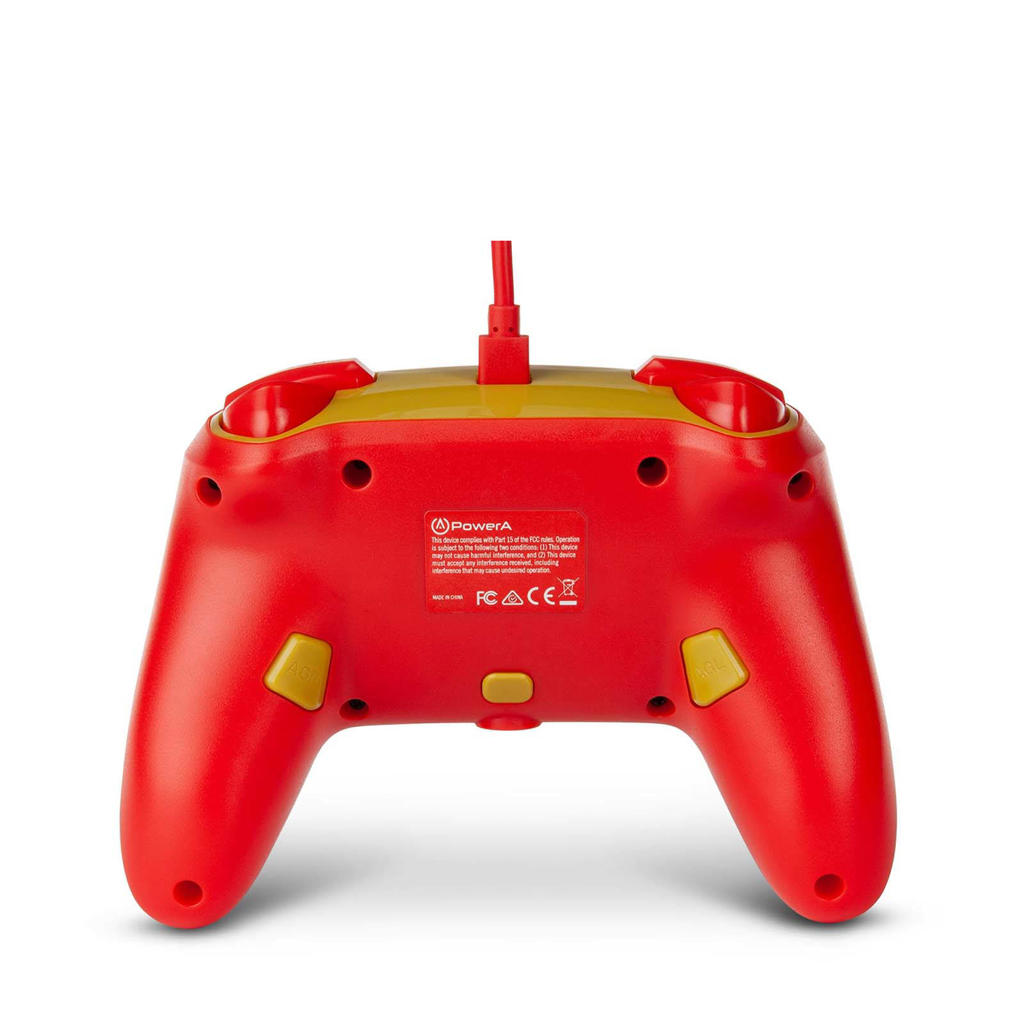 PowerA Nintendo Switch Enhanced Wired controller Mario Gold M | wehkamp