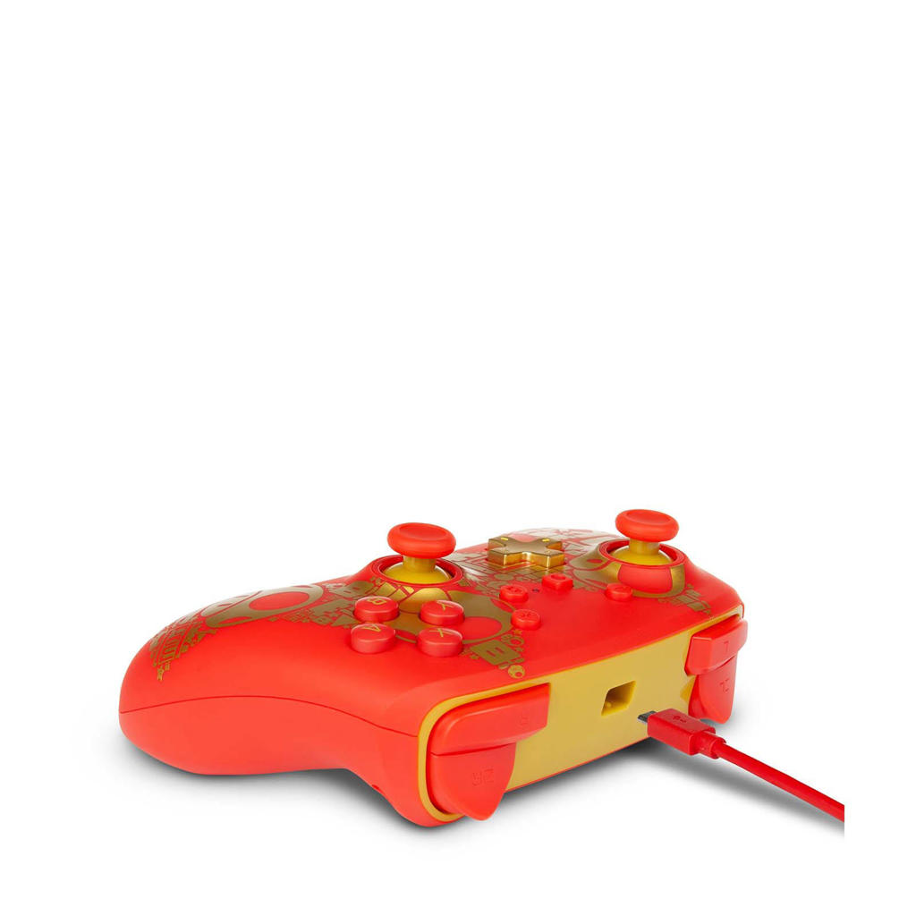 PowerA Nintendo Switch Enhanced Wired controller Mario Gold M | wehkamp