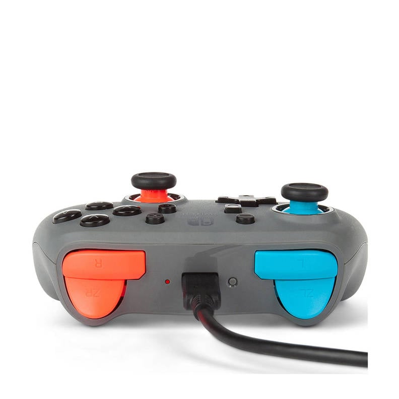 PowerA Nintendo Switch Nano Enhanced Wireless controller grijs | wehkamp