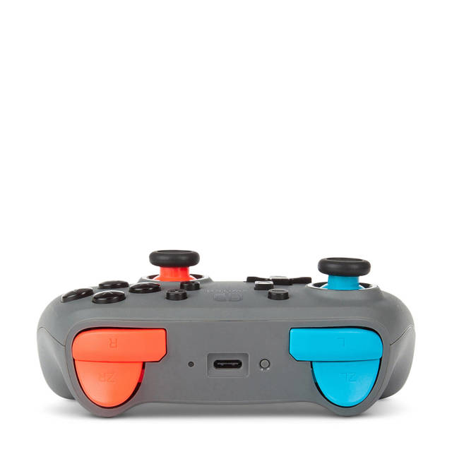 PowerA Nintendo Switch Nano Enhanced Wireless controller grijs | wehkamp