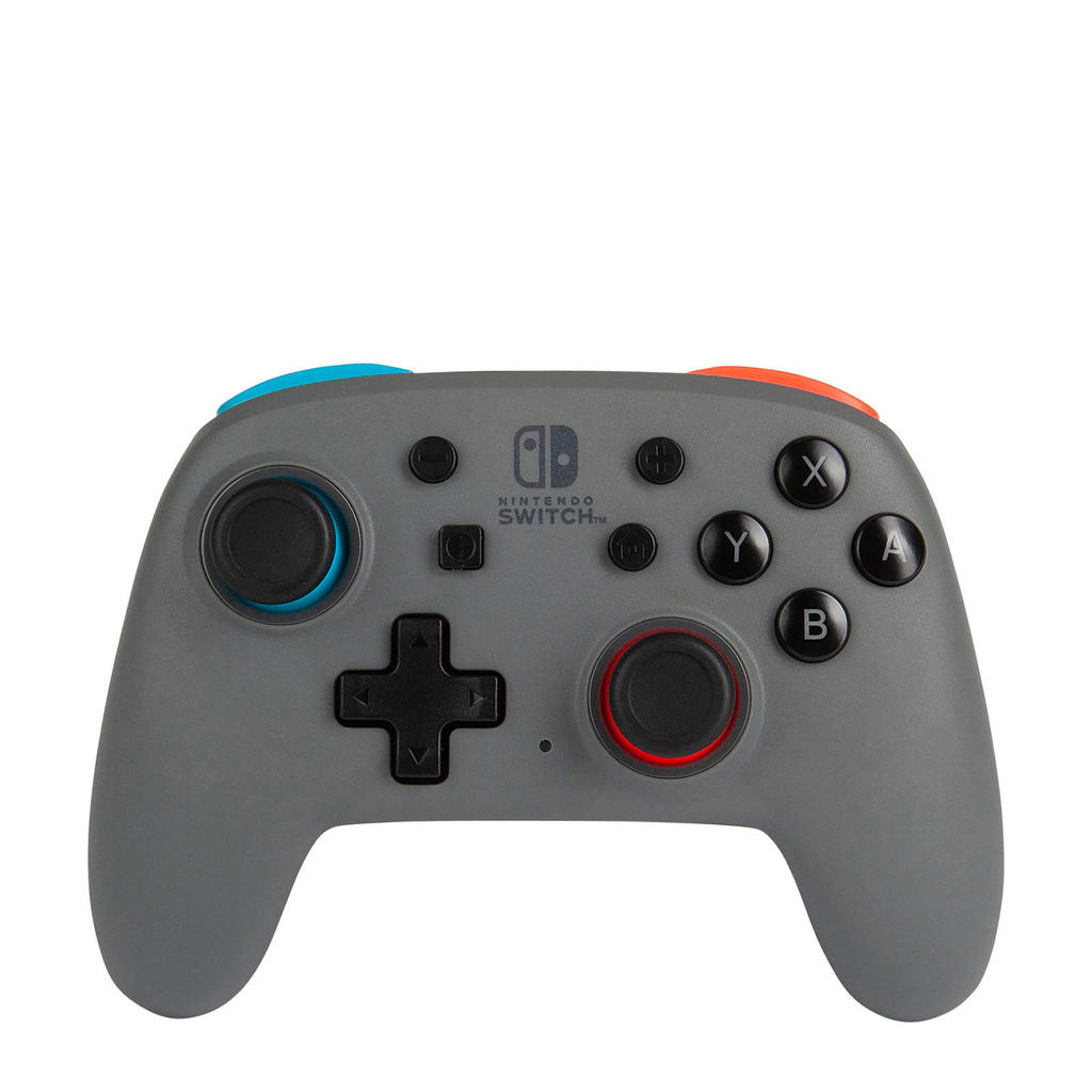 PowerA Nintendo Switch Nano Enhanced Wireless controller grijs | wehkamp